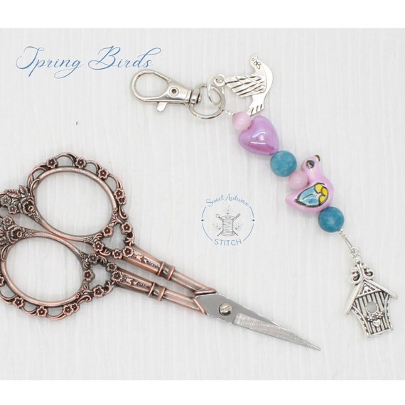 Birdhouse Scissor Fob/scissor Decoration for Cross Stitch or - Etsy