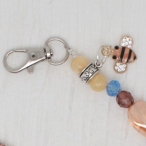 Honey Bee Scissor Fob/scissor Decoration for Cross Stitch or Embroidery ...