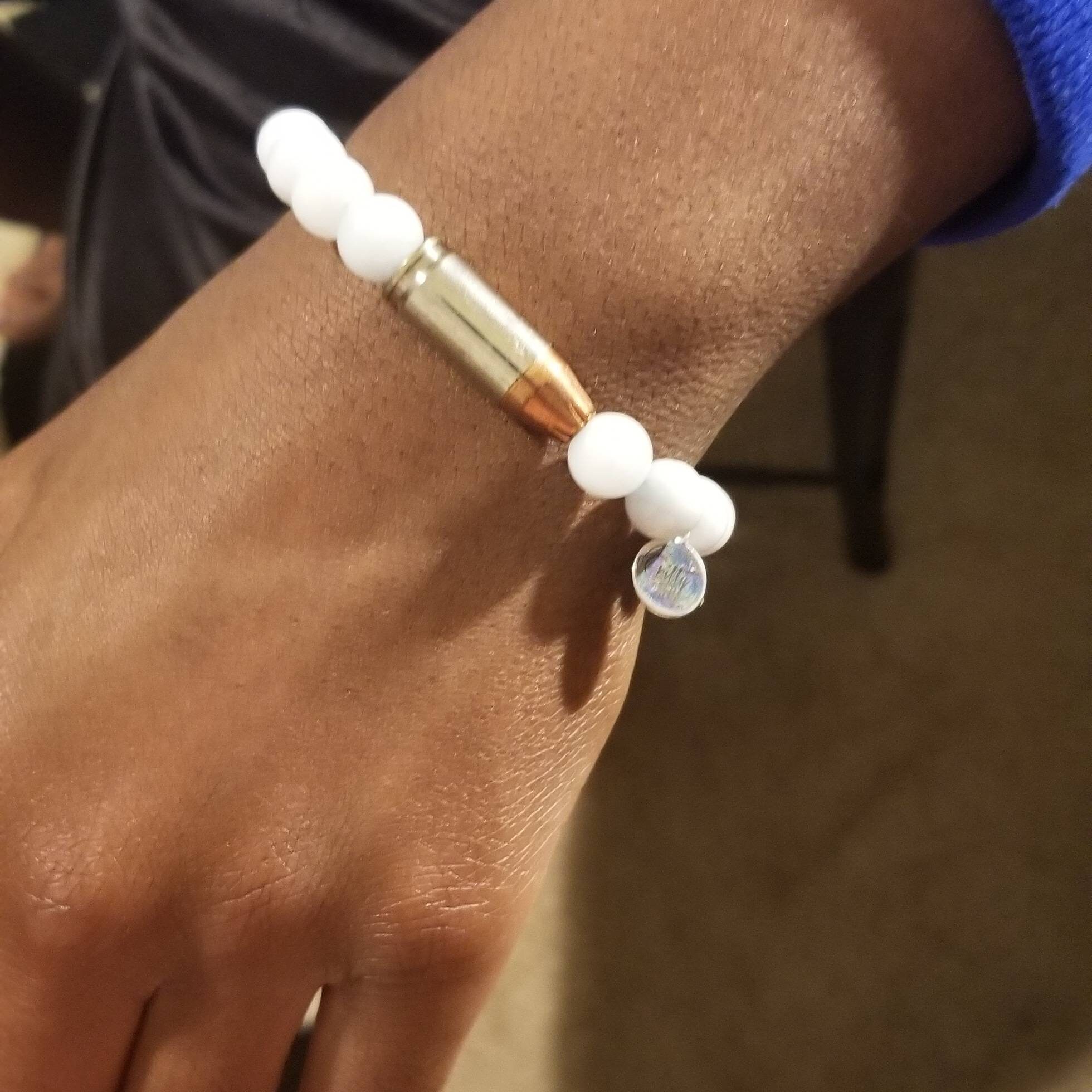 Shamrock 9mm Bullet Bracelet