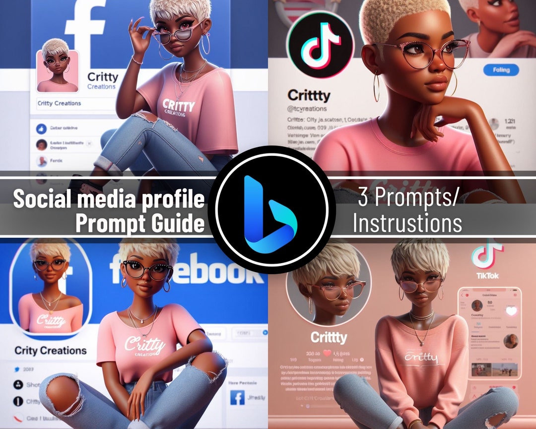 Social Media Profile Prompt Guide - Etsy