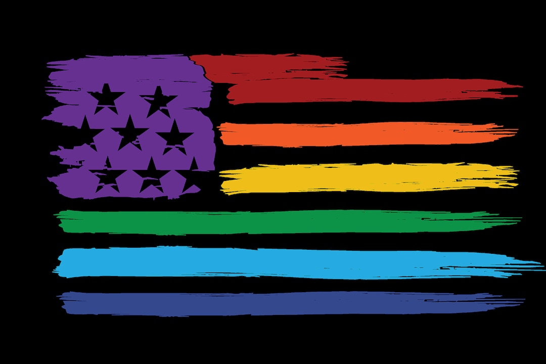 Pride Flag SVG Design - Etsy