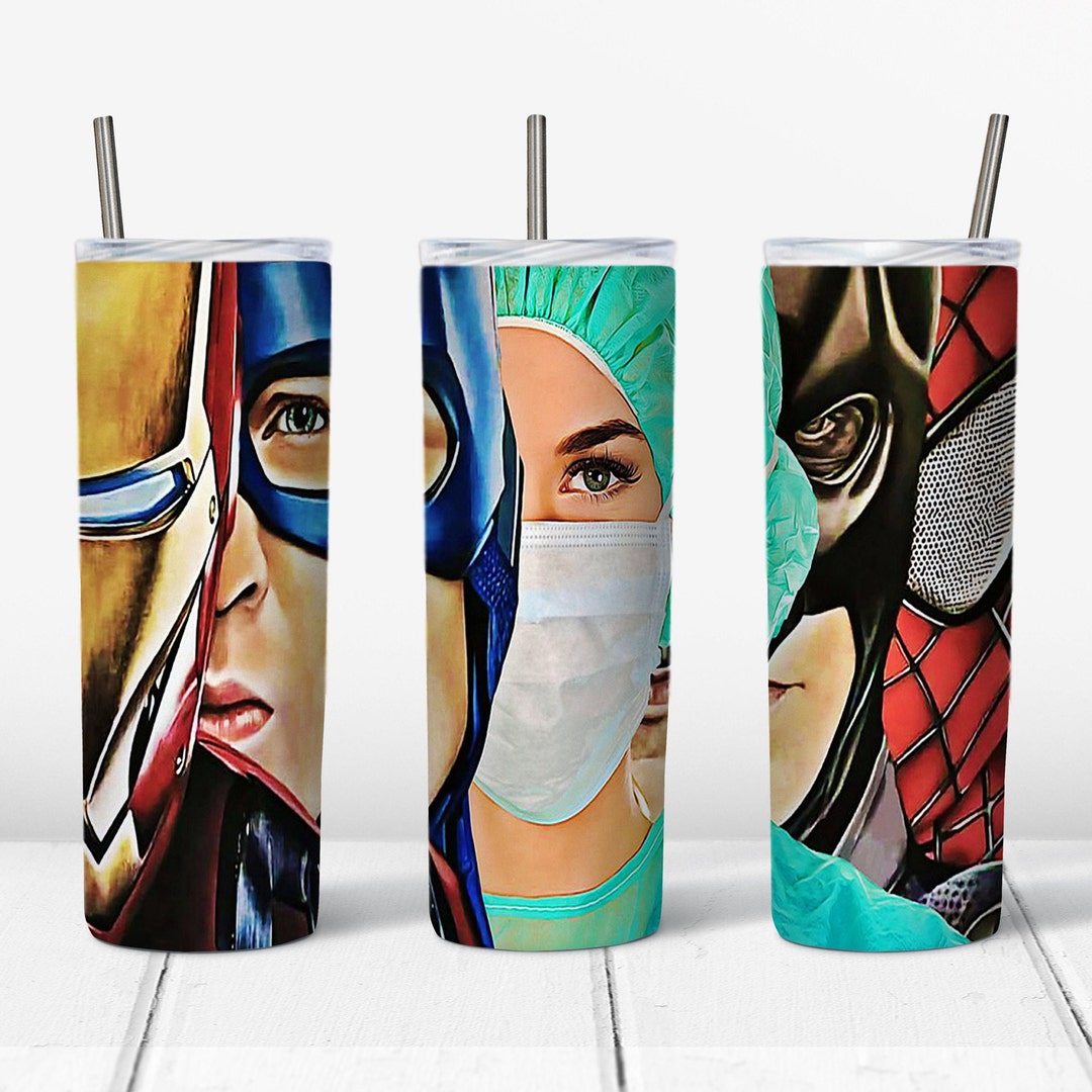Nurse Marvel Wrap 20oz PNG Digital Download - Etsy