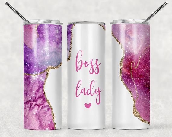 Pink Boss Lady 20oz PNG Digital Download - Etsy