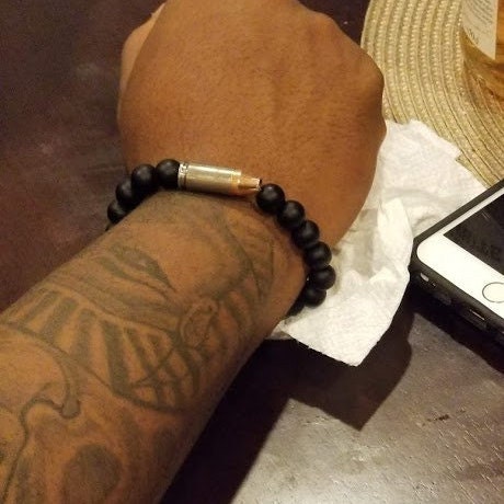 Shamrock 9mm Bullet Bracelet