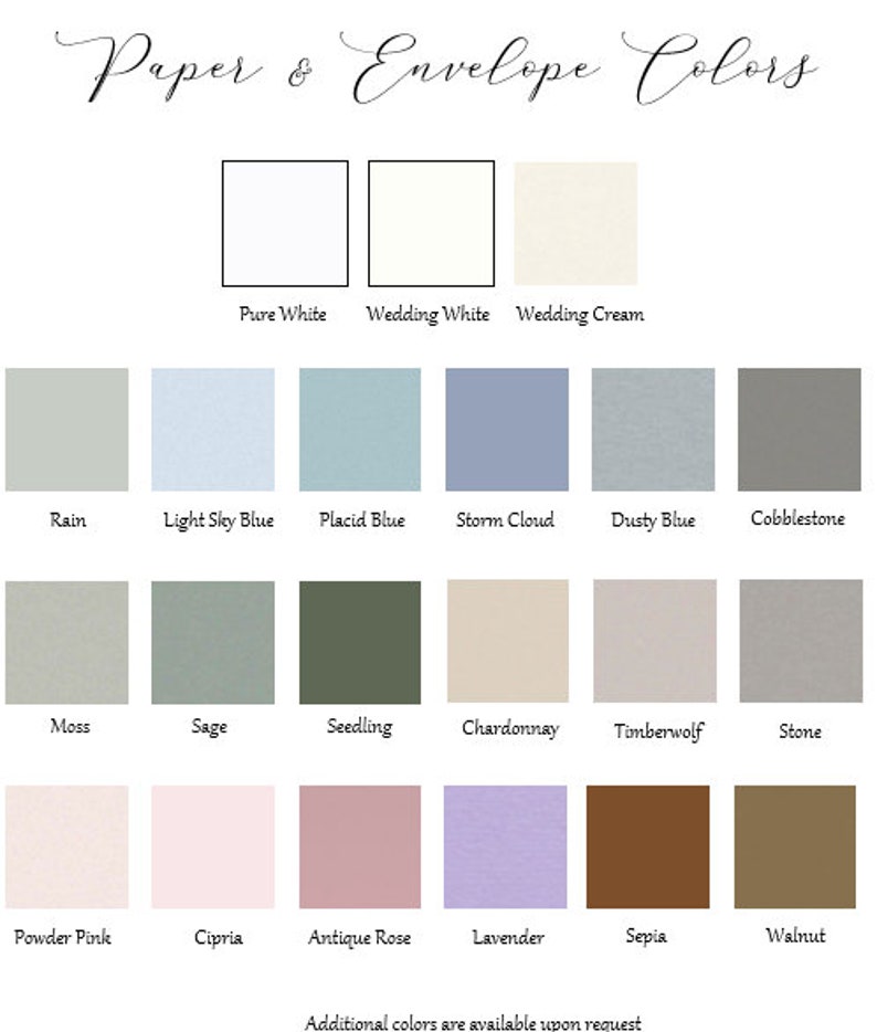 Light Pink Wedding Invitation, Blush Wedding Invitation Suite, Simple ...