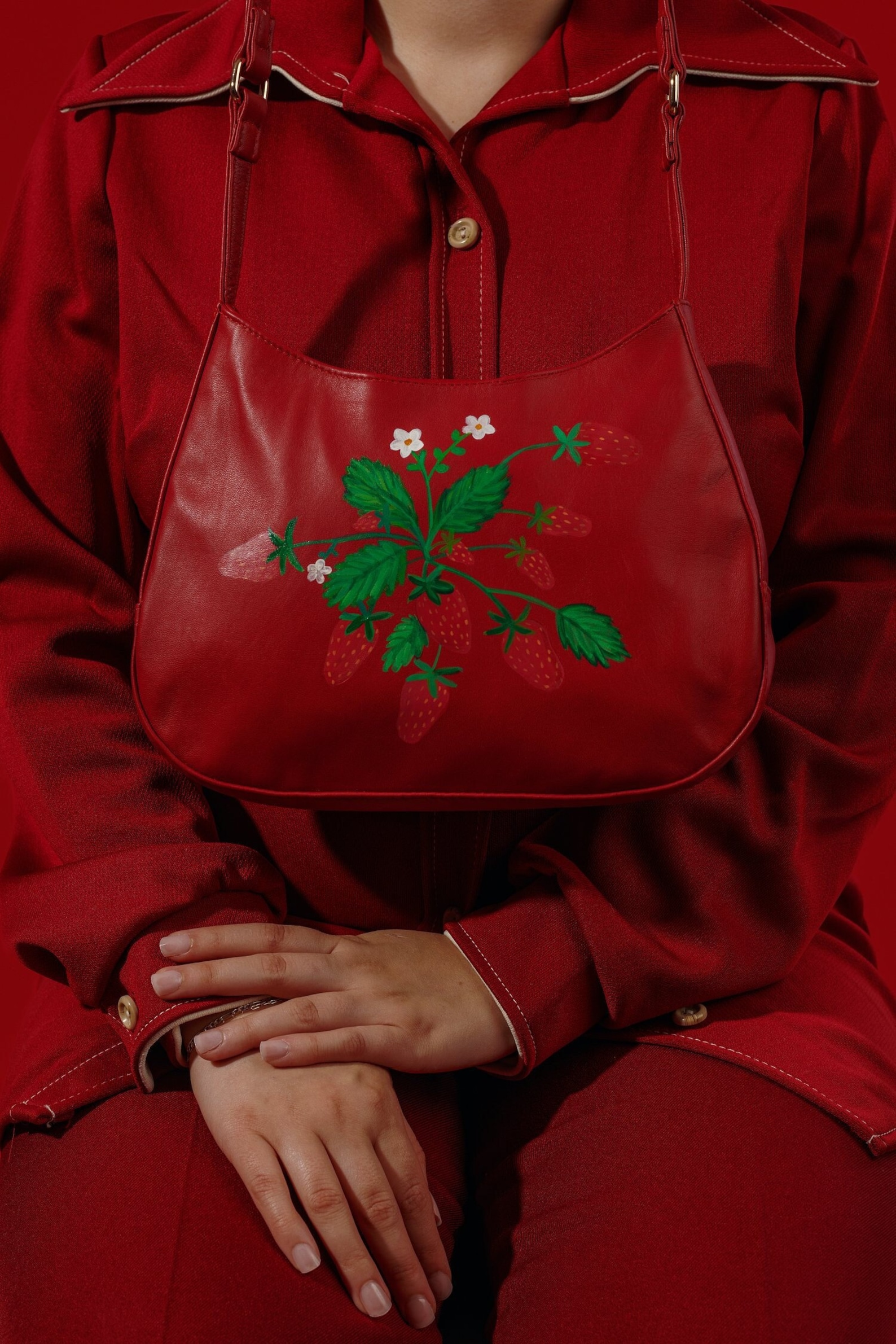 Strawberry Bouquet Purse - Etsy