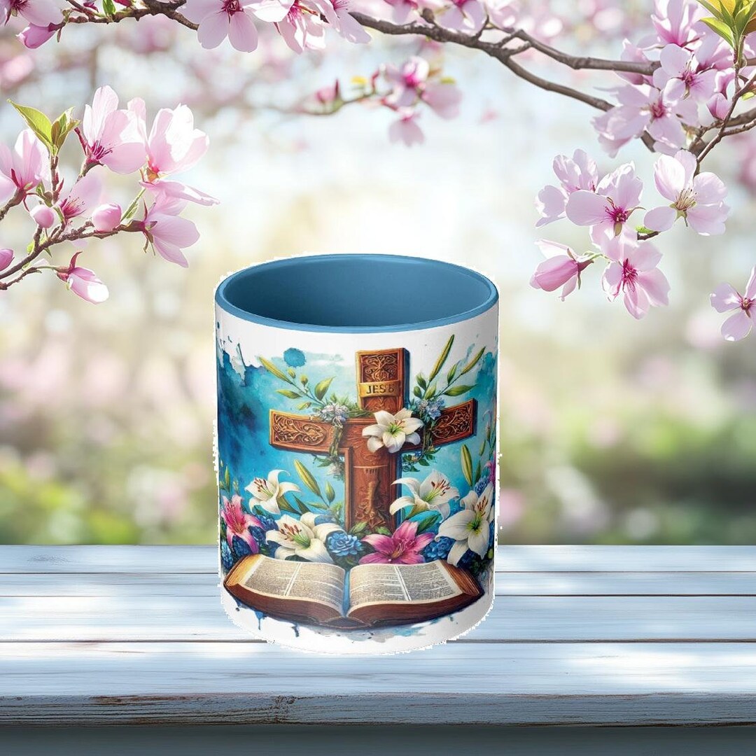 Christian-themed Coffee Mug, Religious Mug, Inspirational Mug ...