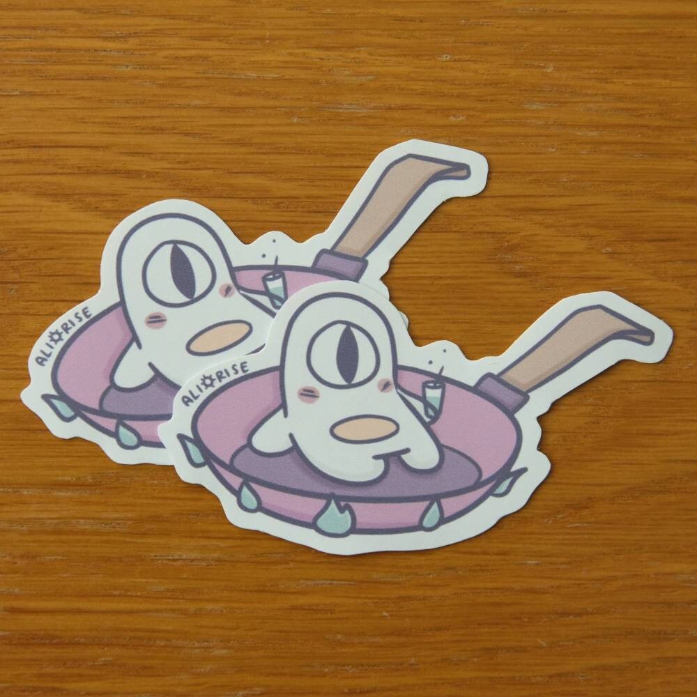 Cute Alien Soft Enamel Pin Badge WITH FREE STICKER | Etsy