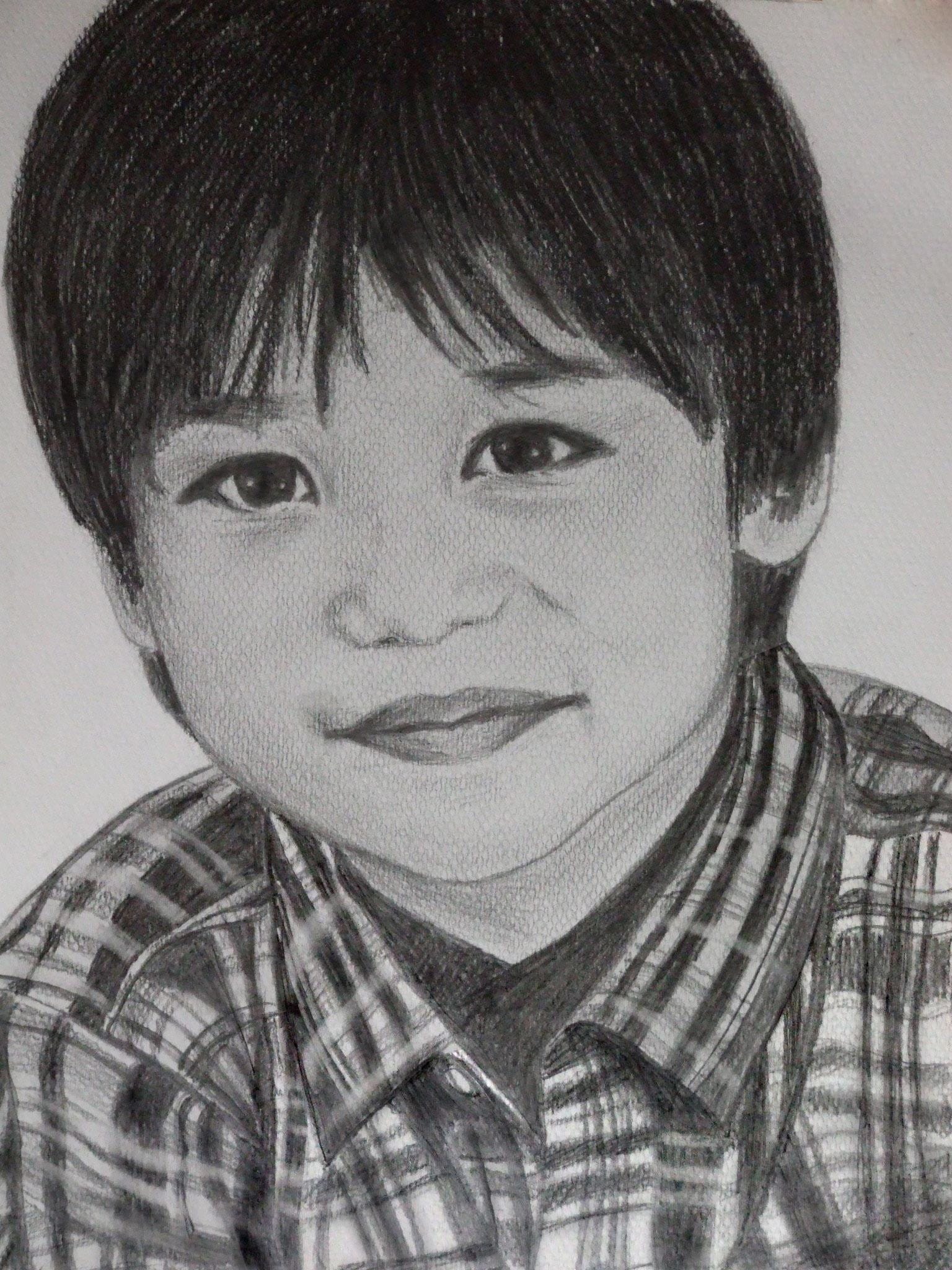 Custom Drawn Portrait / Original Art / Personalized Art / Commission ...