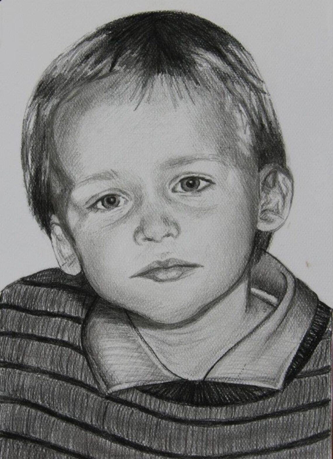 Custom Drawn Portrait / Original Art / Personalized Art / Commission ...