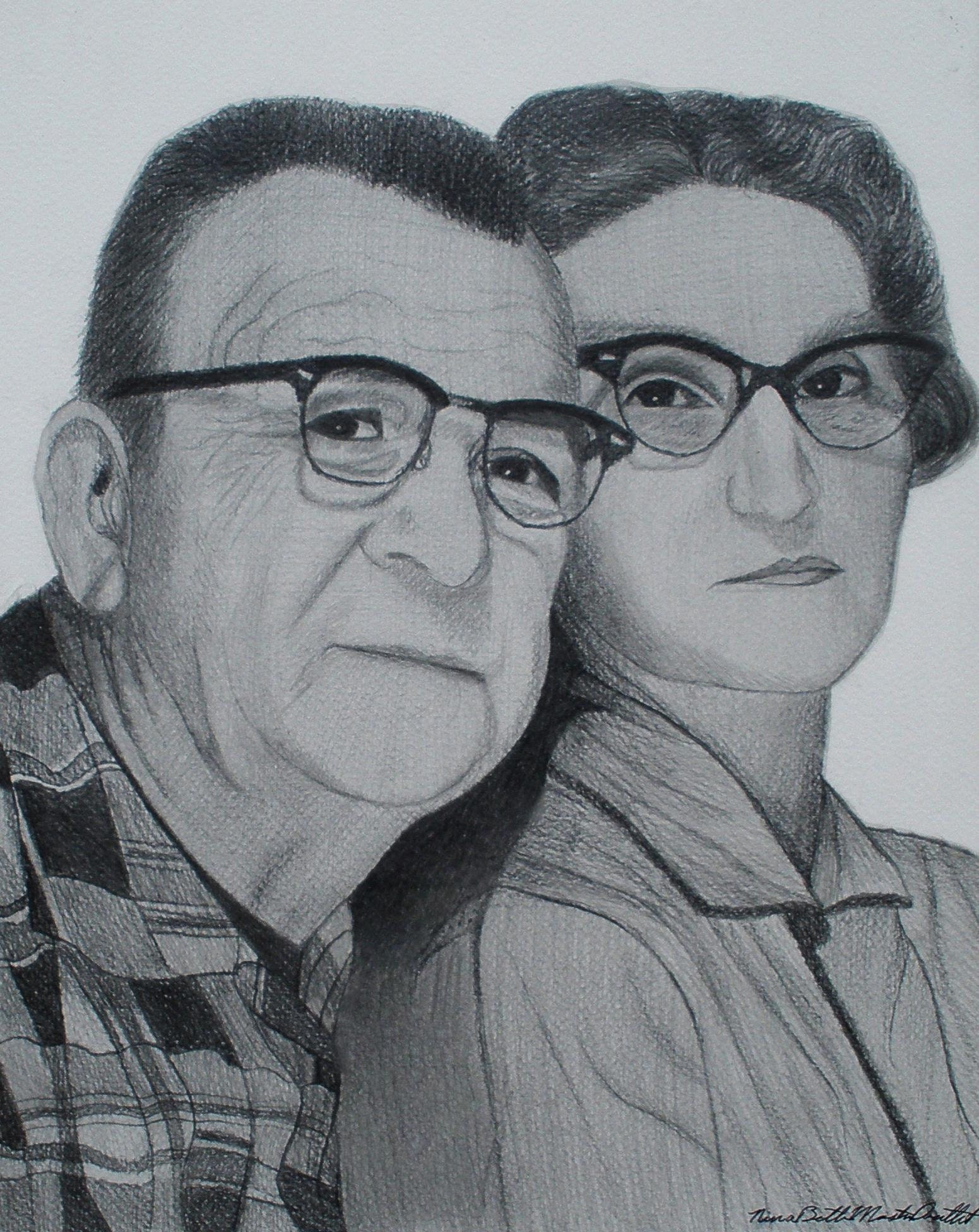 Custom Drawn Portrait / Original Art / Personalized Art / Commission ...