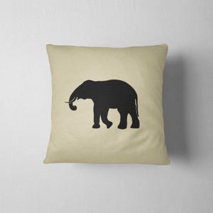Elephant Print Throw Pillow Sofa Pillow Decorative Pillow - Etsy