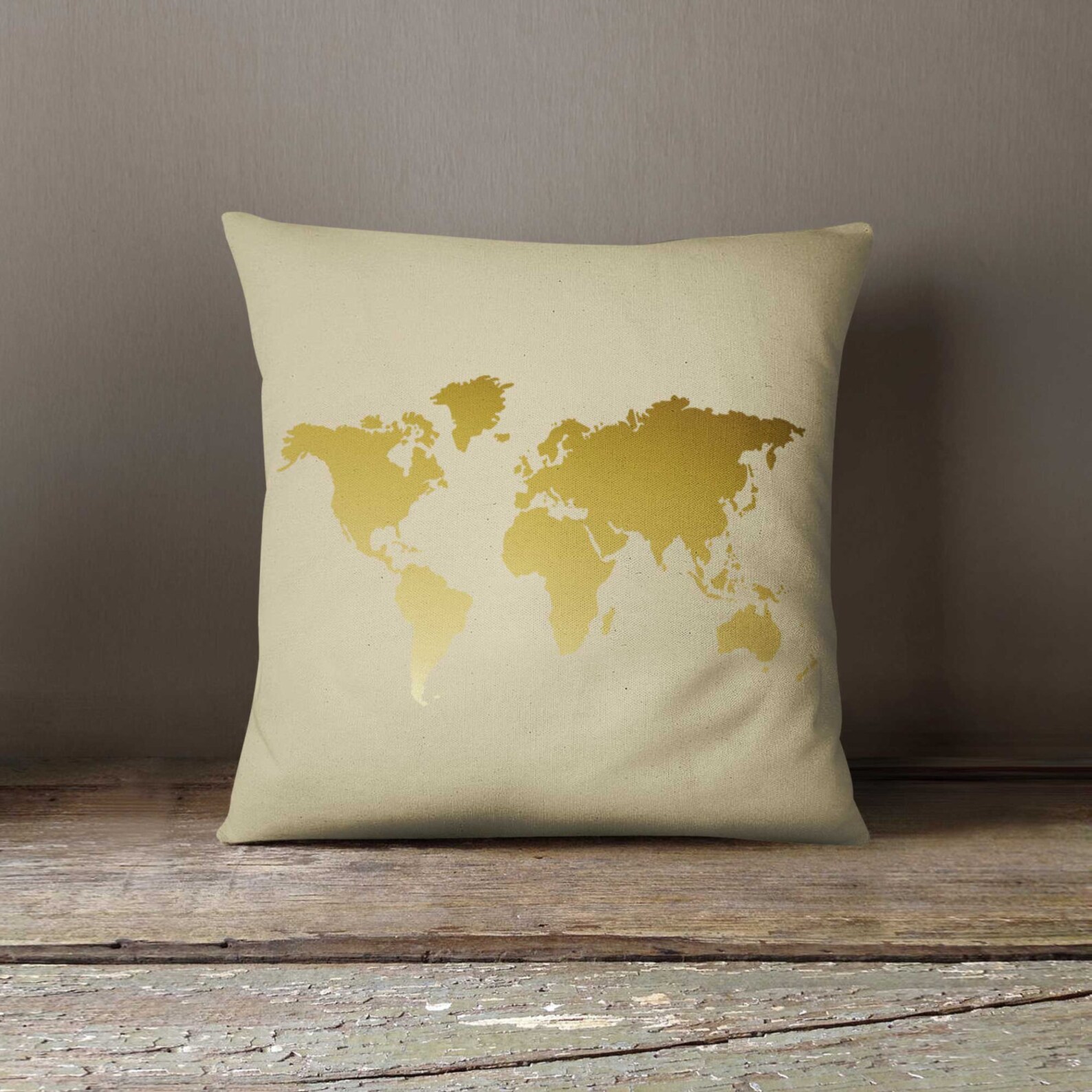 World Map Pillow Adventure Time Pillow Cases Living Room | Etsy