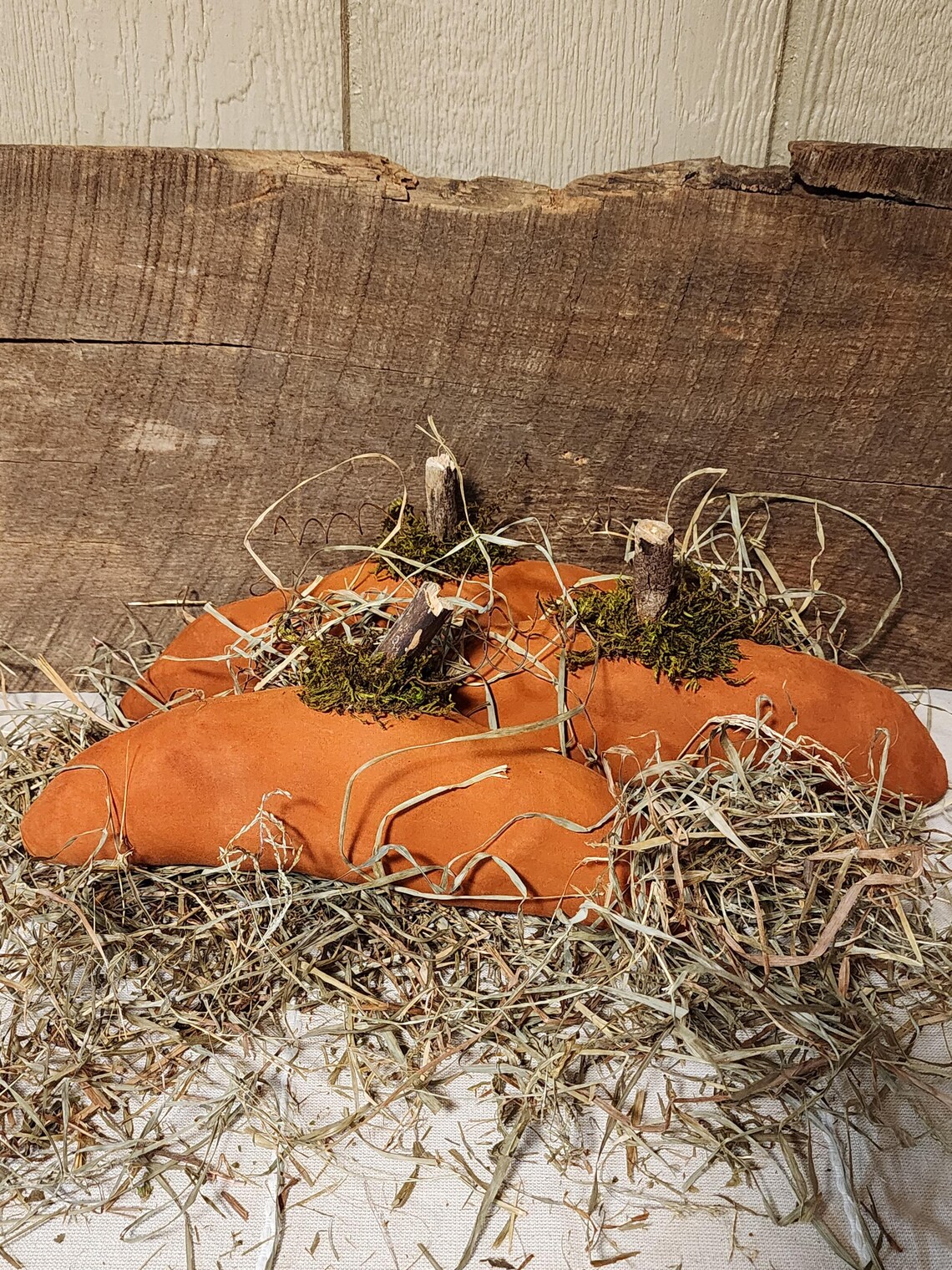 Primitive Handmade Long Pumpkin Tuck/basket Filler Fall Halloween - Etsy