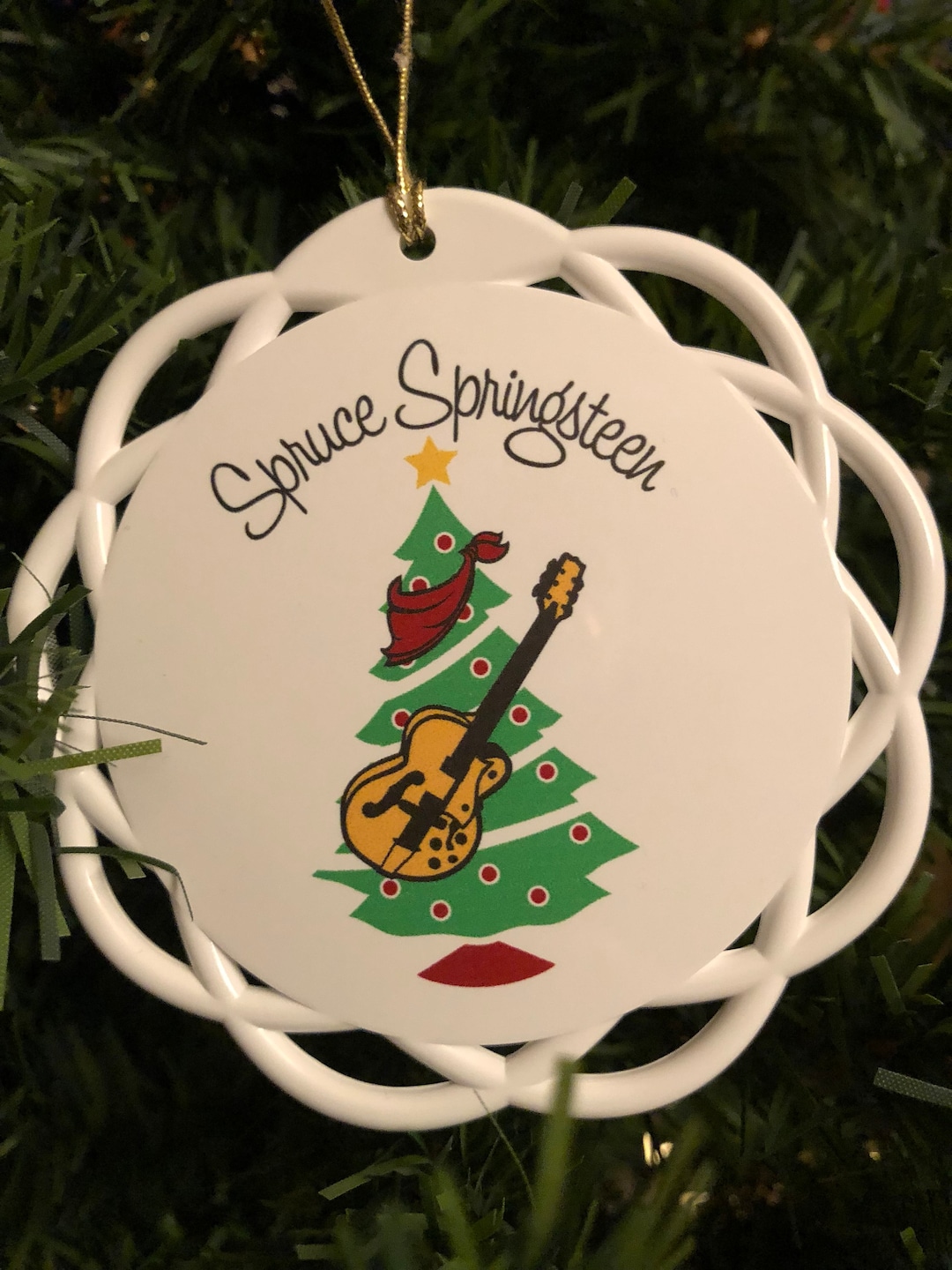 Spruce Springsteen Ornament - Etsy