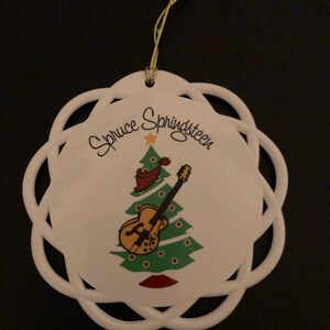 Spruce Springsteen Ornament - Etsy