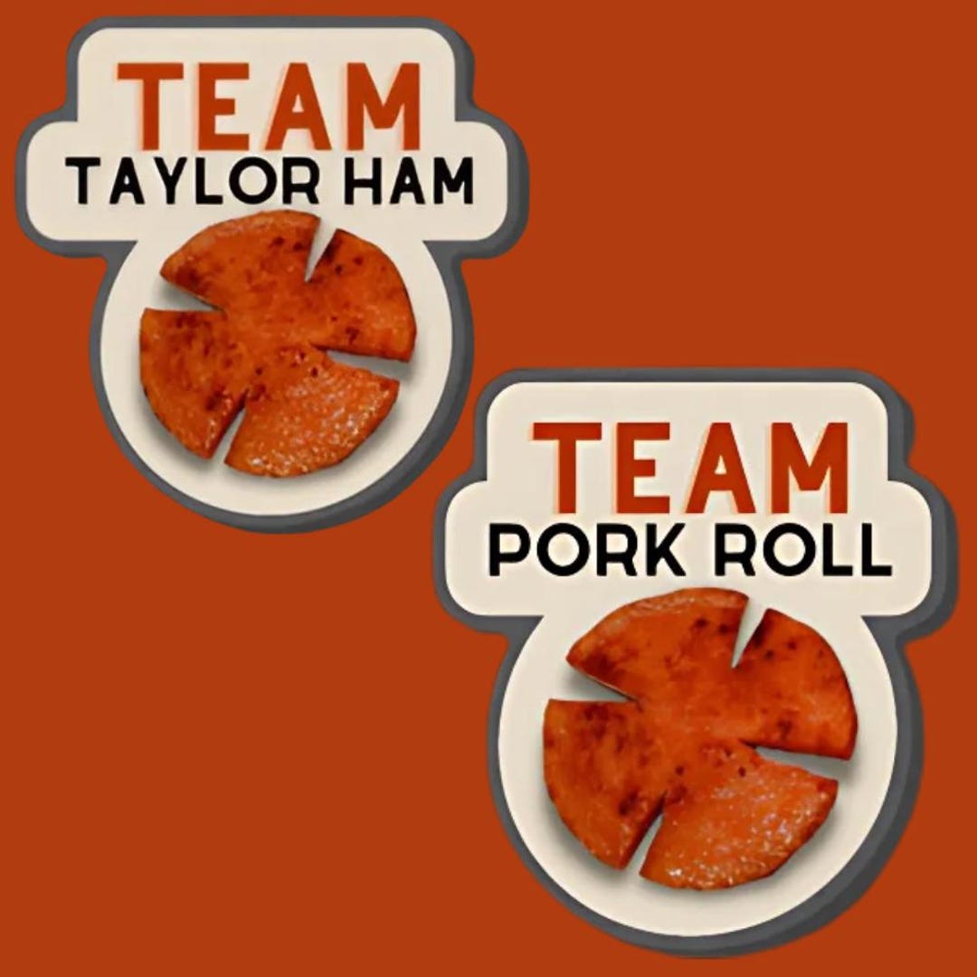 Team Pork Roll/taylor Ham Sticker or Magnet - Etsy