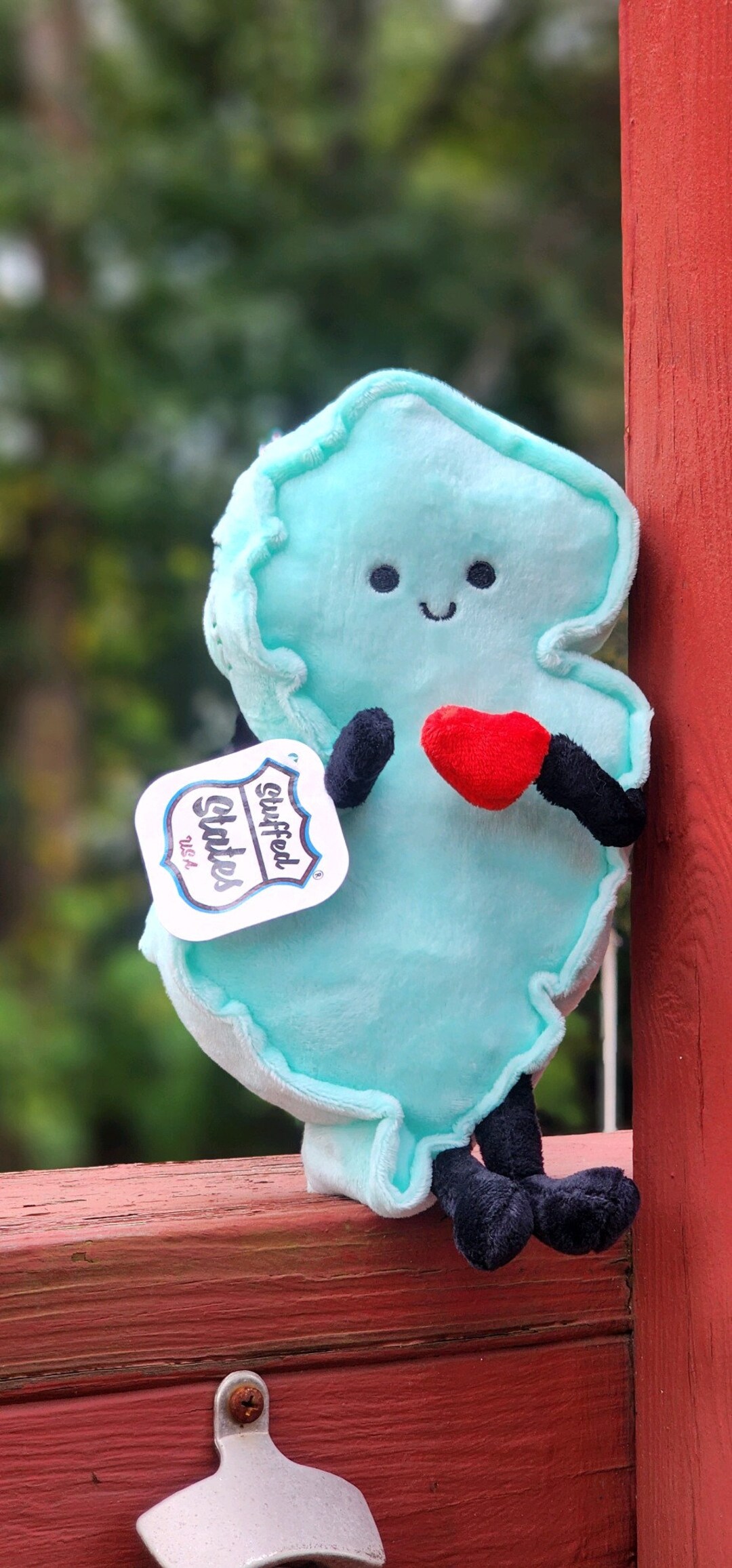 New Jersey State Plush by Stuffedstatesusa - Etsy