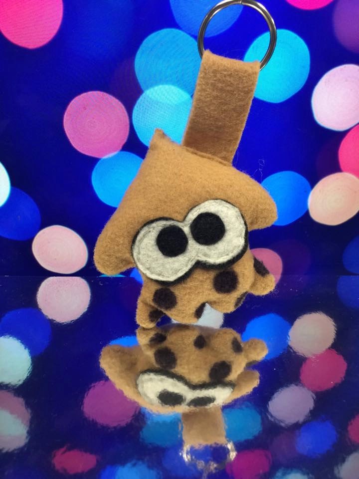 Splatoon Squid Inkling Keychain - Etsy