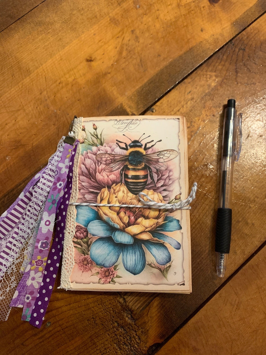 Mini Honey Bees Junk Journal - Etsy