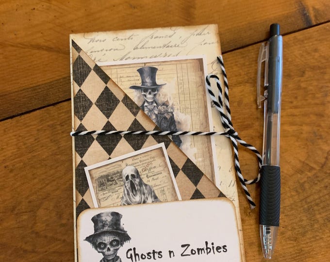 Ghosts N Zombies Junk Journal Folio - Etsy