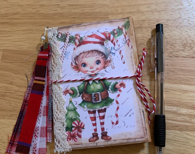 Mini Christmas Elves Junk Journal - Etsy