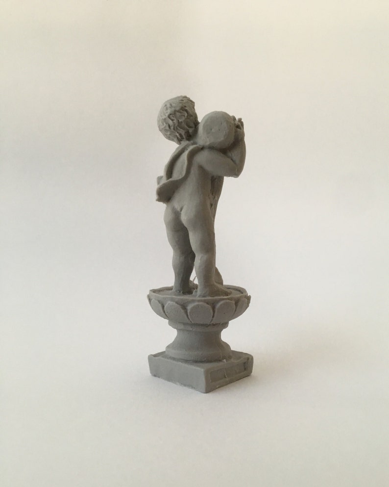 Beautiful Miniature Gothic Victorian Cherub Statue for Gothic | Etsy