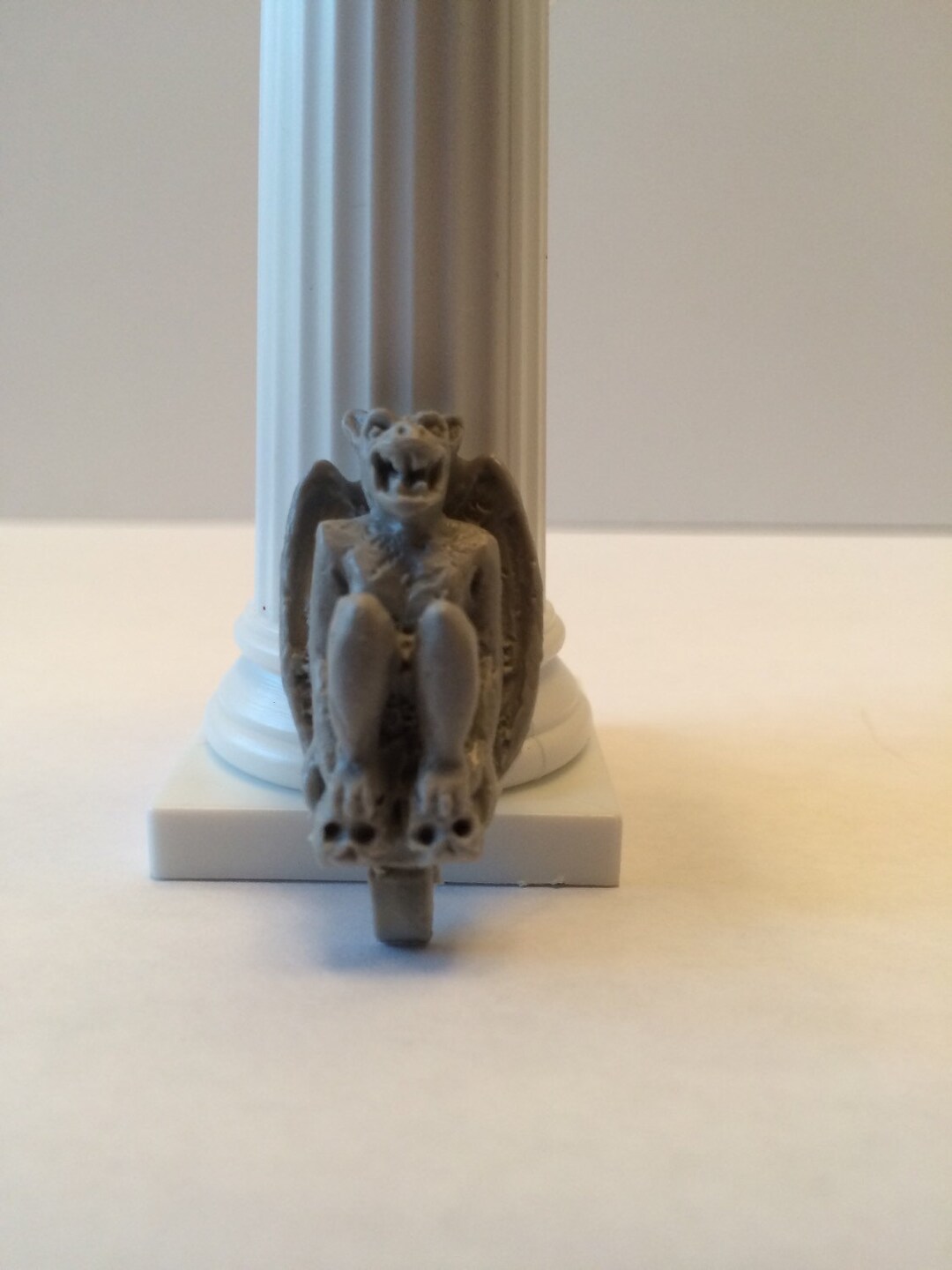 Detailed Miniature Gargoyle for Dollhouse Decorations and Other Fantasy ...