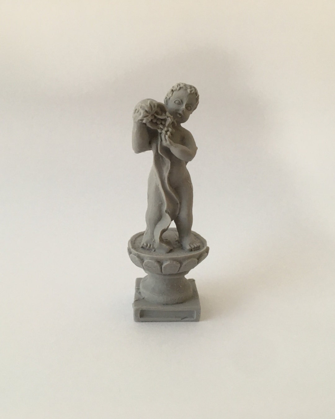 Beautiful Miniature Gothic Victorian Cherub Statue for Gothic Mythical ...