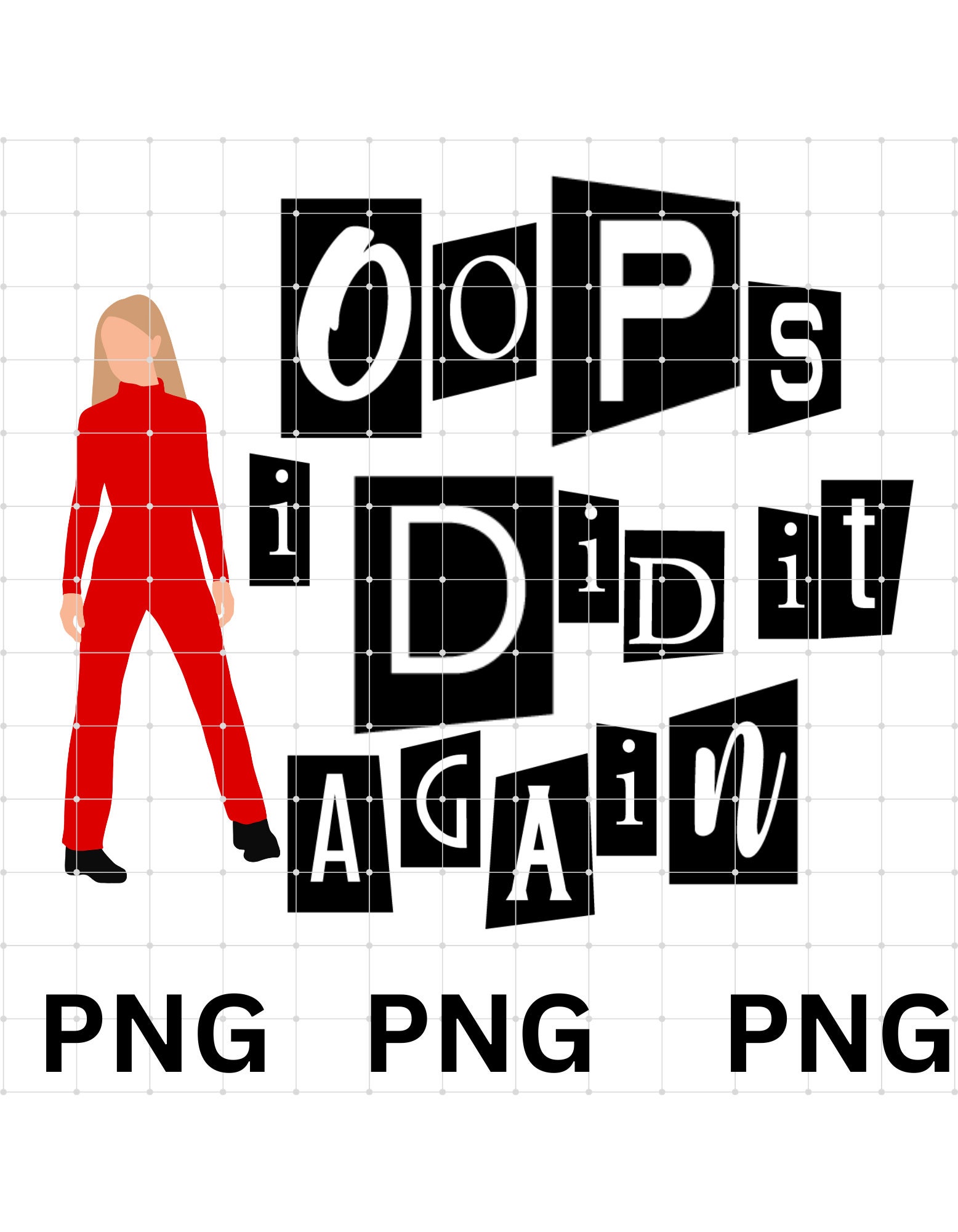 Oops I Did It Again Png/britney Spears/digital File ONLY - Etsy