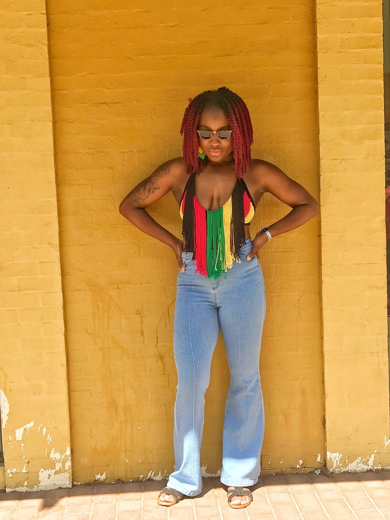 Rasta Clothing for Women, Jamaican Clothing, Jamaican Shirt, Weed ...