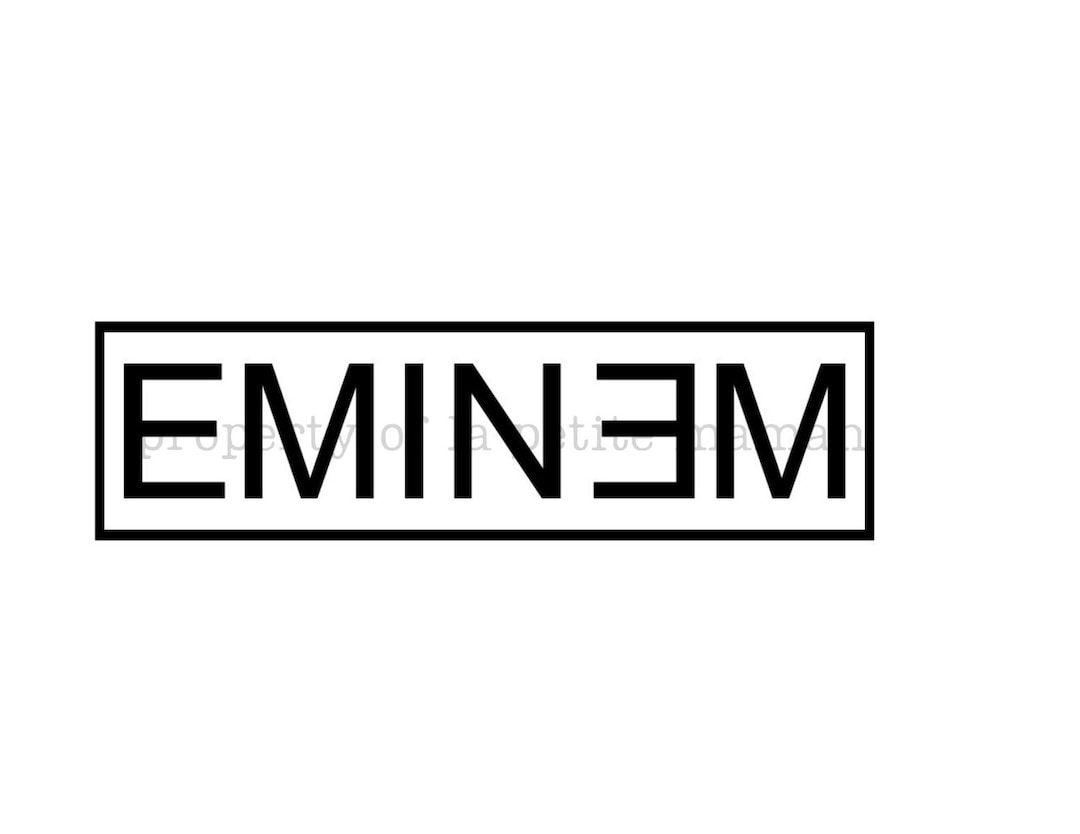 Eminem Horizontal Png Silhouette Svg Ready to Cut!this is a Digital ...