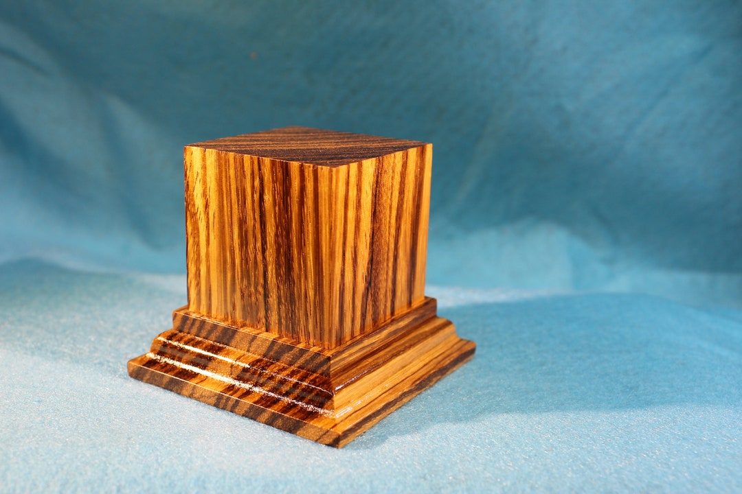 1.75x1.75x2.5 Hand Made Wooden Base for Figures/miniatures - Solid ...