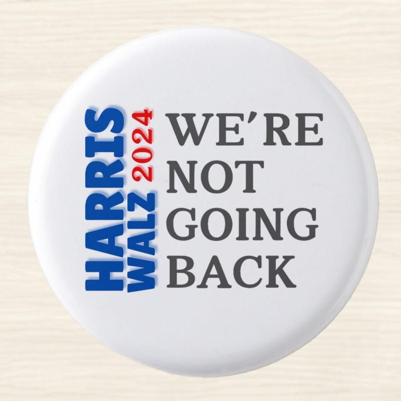 Harris Walz Pin Button - Etsy