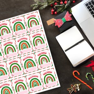 Classroom Holiday Christmas Cards - Students Card Exchange, Printable ...