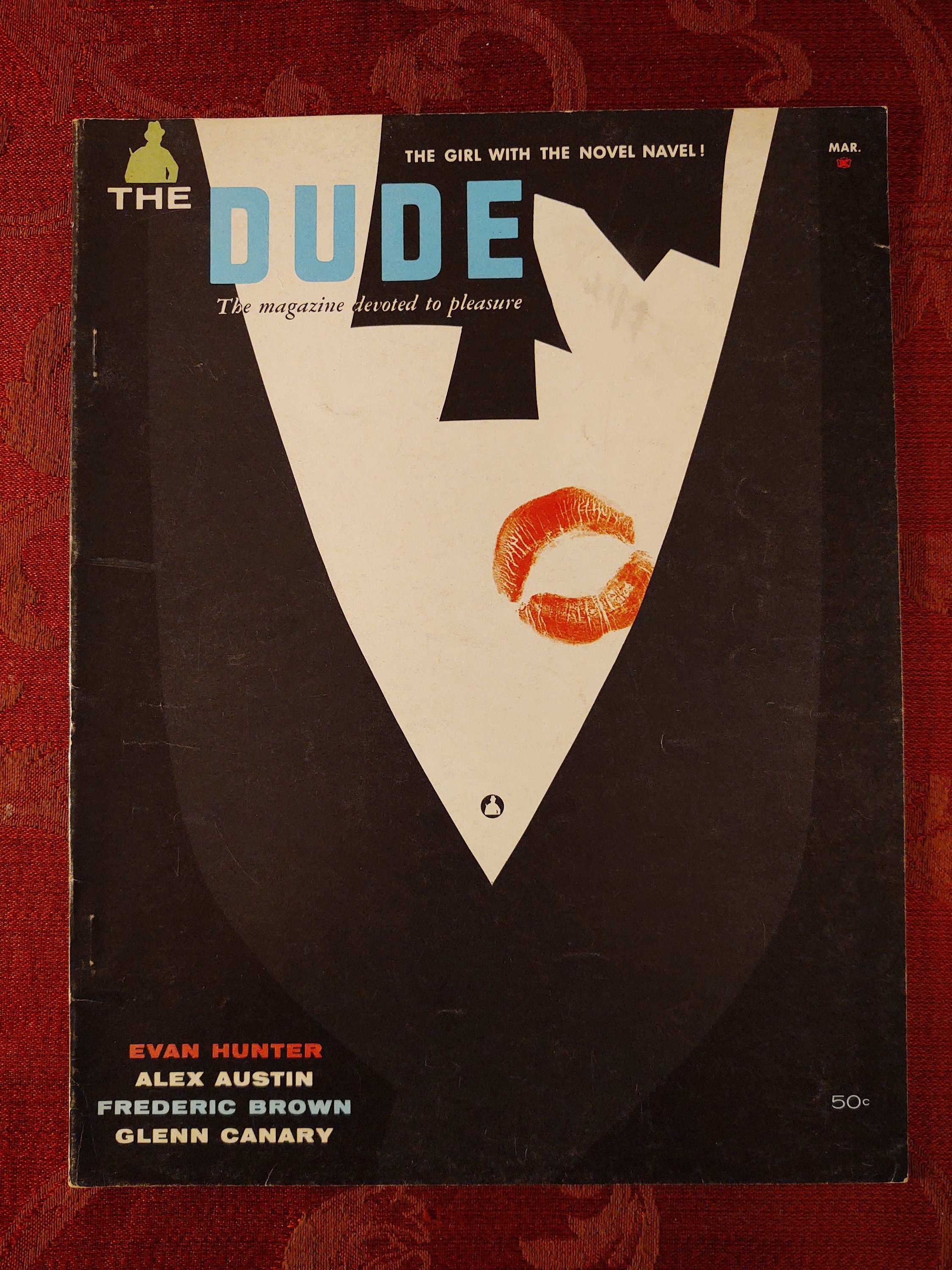 RARE DUDE Mens Magazine March 1960 Fredric Brown Valda Zarina Lari ...