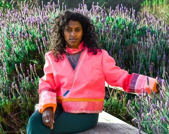 Shocking Pink Jacket - Etsy