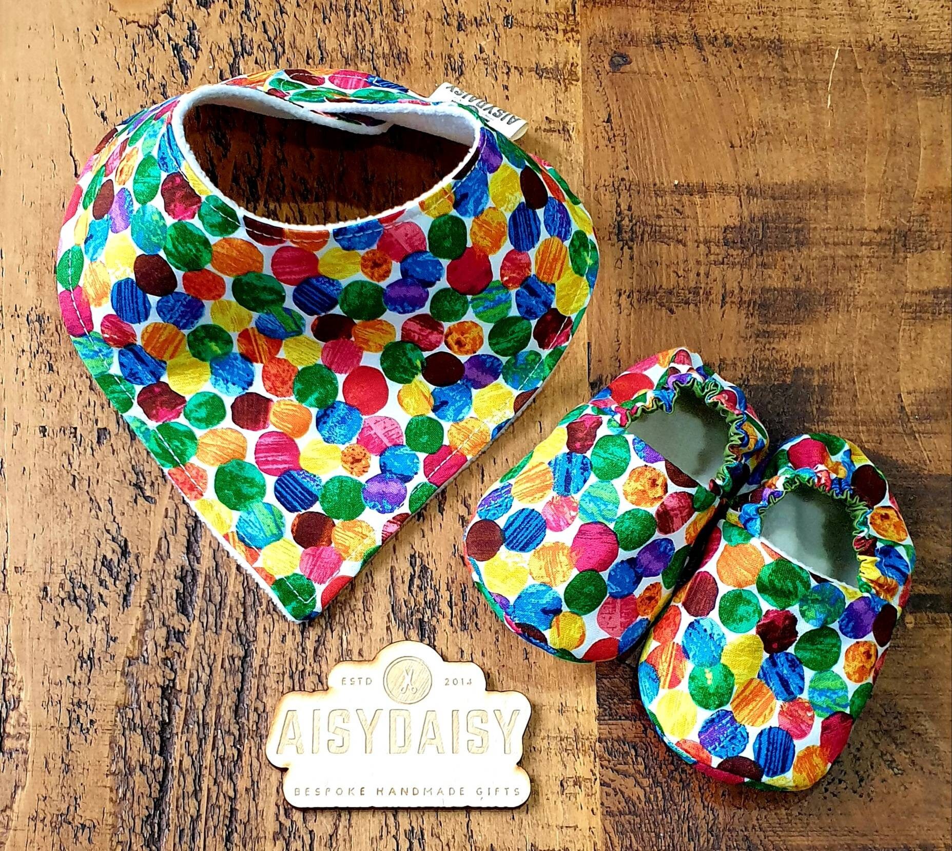 Hungry Caterpillar Spots - Dribble Bibs, Shoes, Headband or Bow Tie - Etsy