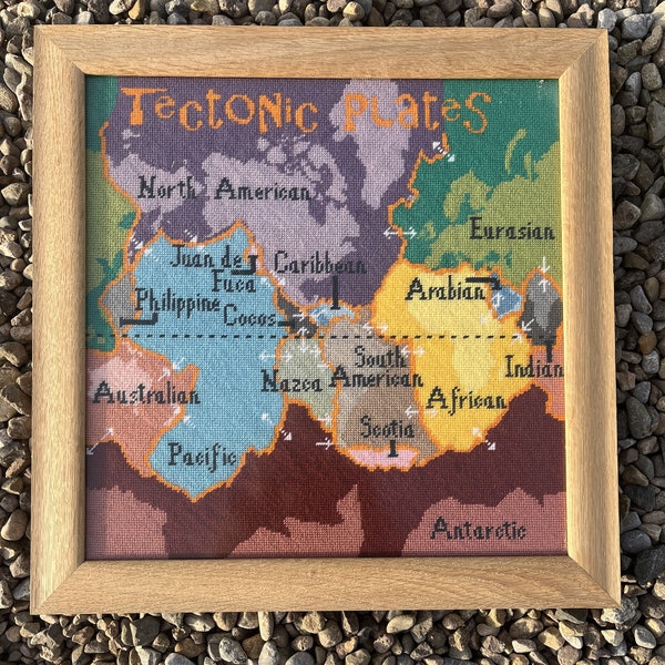Tectonic Plates - Etsy