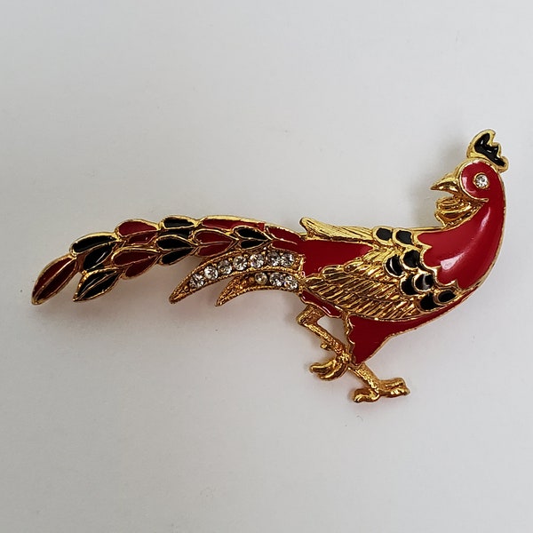 Pheasant Pin - Etsy