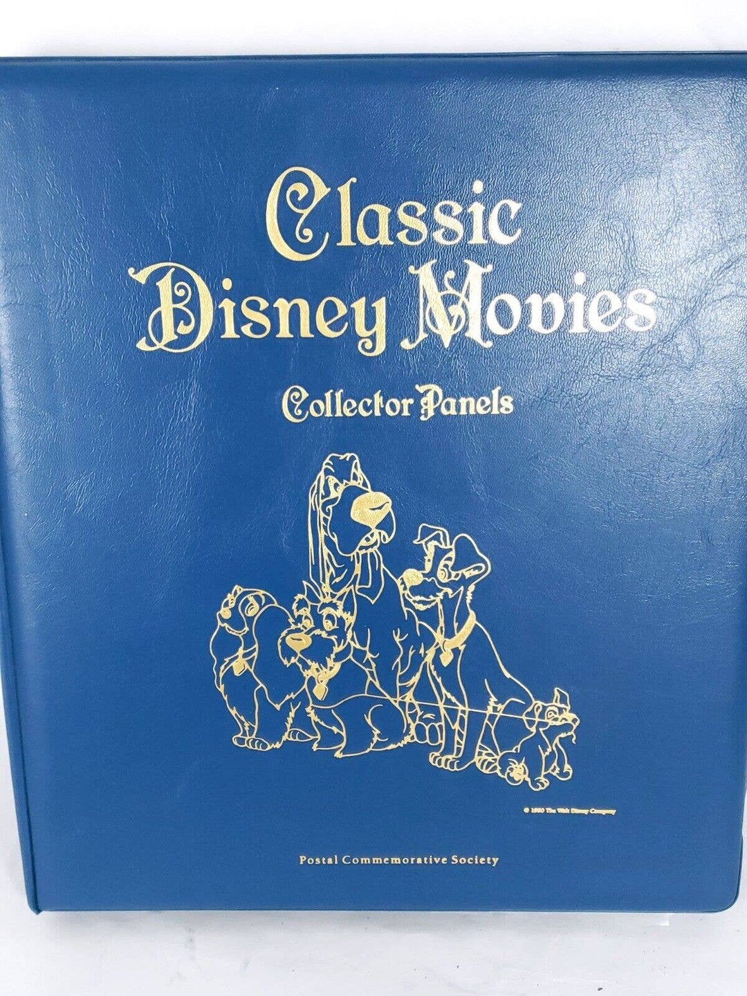 Vintage 1990 Classic Disney Movie Binder Collector Panels Complete W 50 ...
