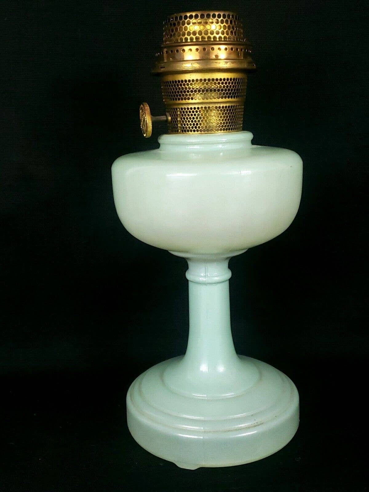 Aladdin Model B B-29 Simplicity Green Oil Lamp 1948-1953 Light Jadeite ...