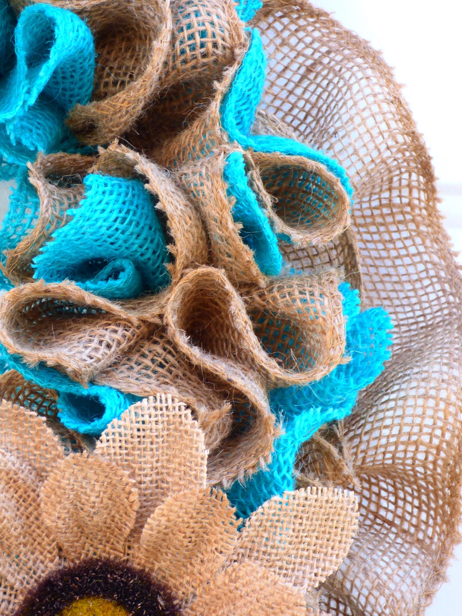 Spring Wreaths for Front Door/summer Burlap Wreath/spring | Etsy