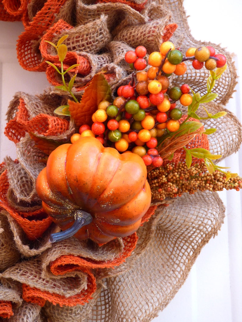 Thanksgiving Wreath/Fall Wreaths/Fall Wreaths for Front | Etsy