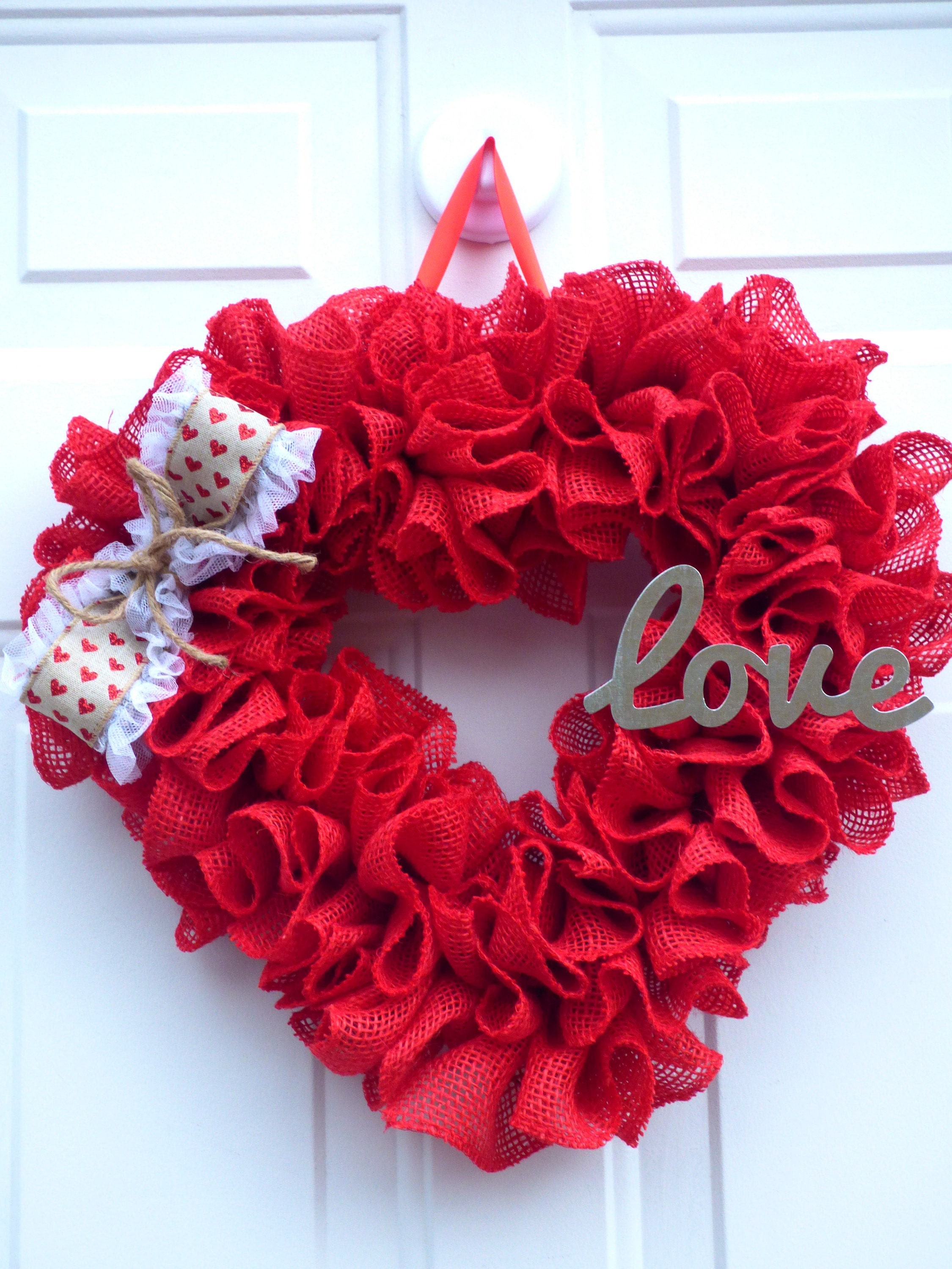 Valentine Wreath/ Valentines Day Wreath/ Valentines Wreaths | Etsy