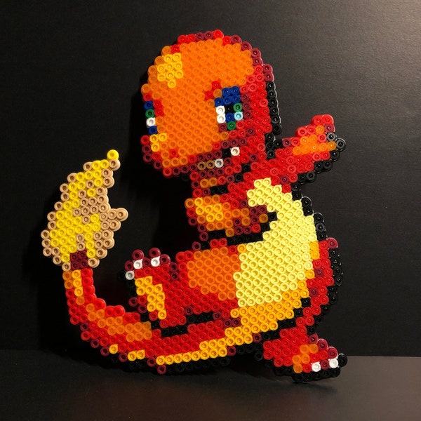 Charmander Pixel Art - Etsy