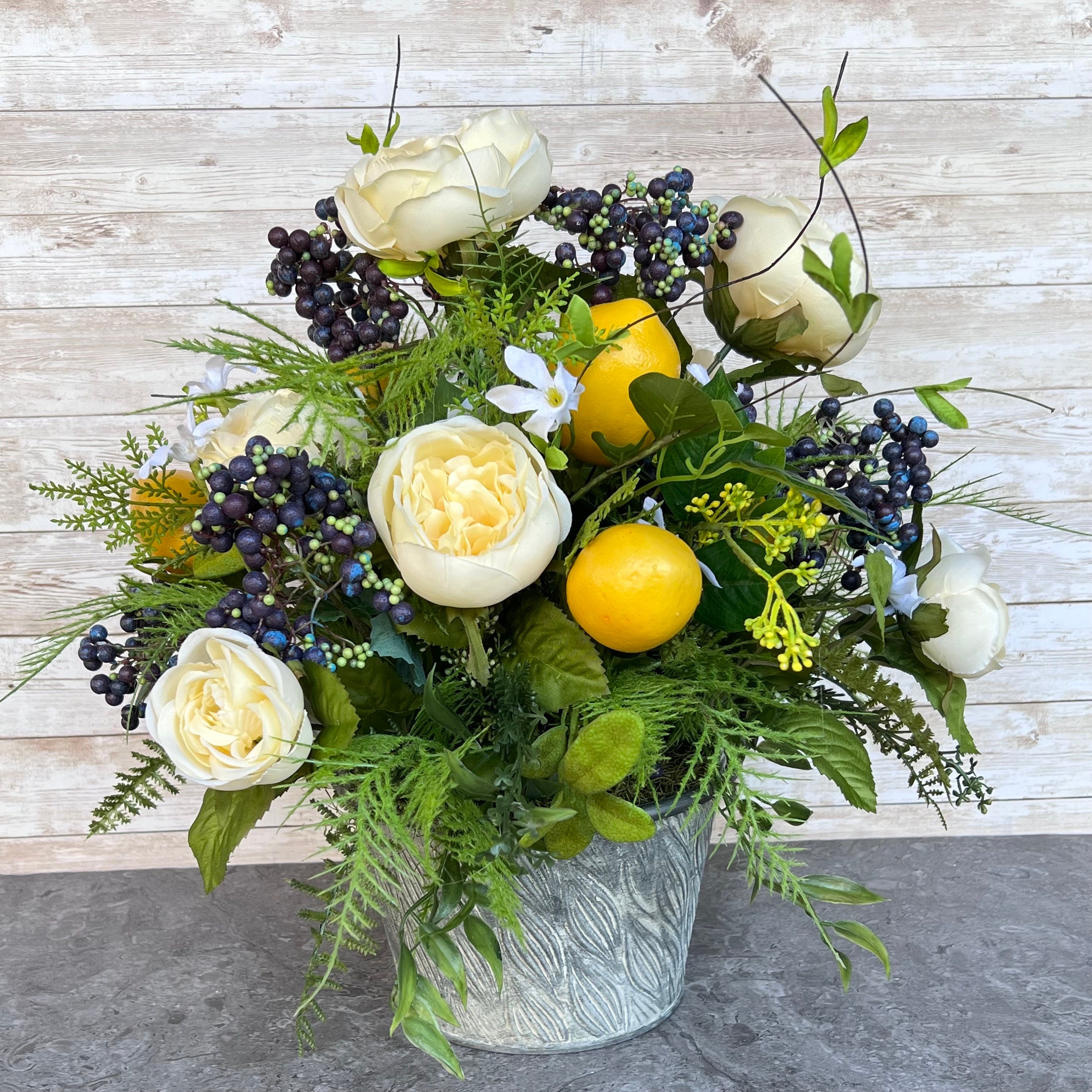 Lemon Flower Arrangements
