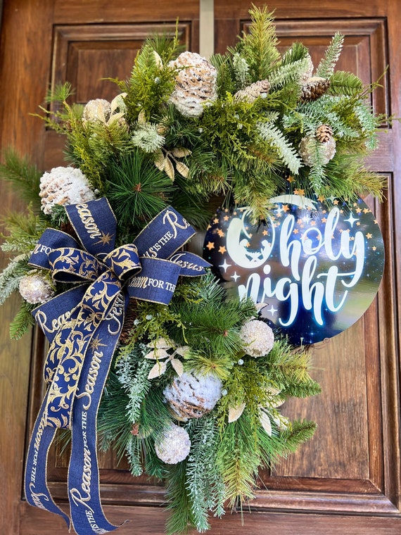Christian Outdoor Wreath 78 Festive Christmas Wreath Ideas For Every