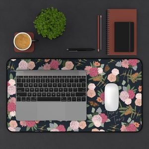 Catholic Flower Desk Mat, Totus Tuus Office Mat, Catholic Graduation ...