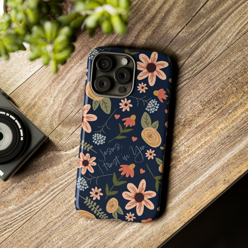 Jesus Phone Case, Christian Tough Phone Cover, Jesus I Trust in You ...